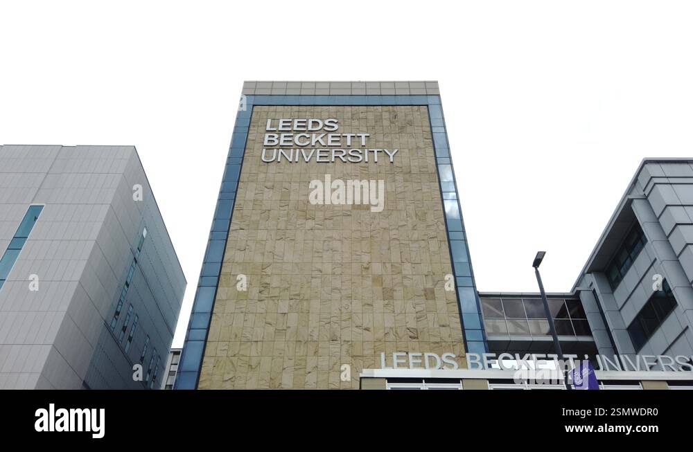Leeds England: 3rd June 2024: Leeds Beckett University exterior Campus ...