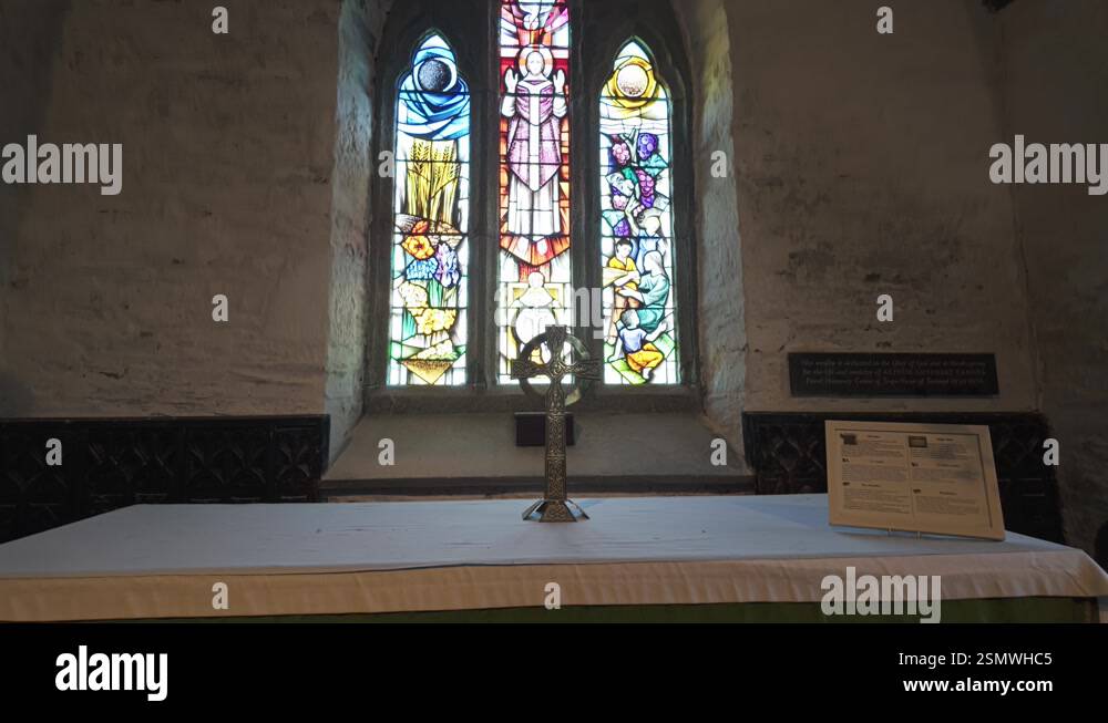 Stained glass east window Stock Videos & Footage - HD and 4K Video ...
