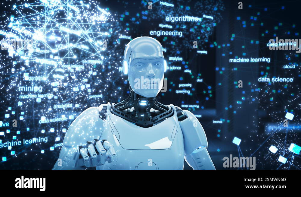 Neural network inside ai robot Stock Videos & Footage - HD and 4K Video ...