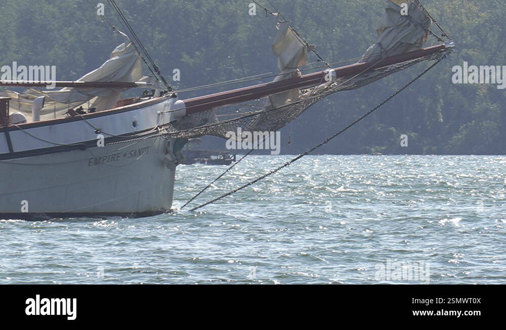 Toronto, Ont, Canada Aug 31 2024 Pleasure boats sailing on lake Ontario ...