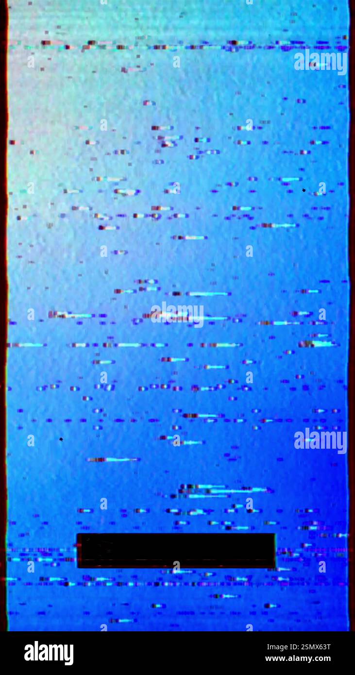 VHS reel background vintage noise TV video backdrop in 4:3 ratio with ...