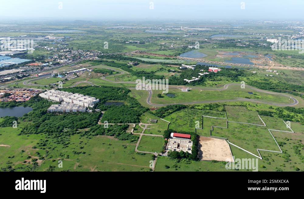 The Madras International Circuit motor racing track, Indian racing ...