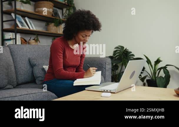 African american university student making Stock Videos & Footage - HD ...