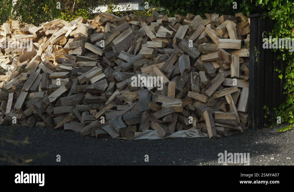 Stack firewood in rural Stock Videos & Footage - HD and 4K Video Clips ...