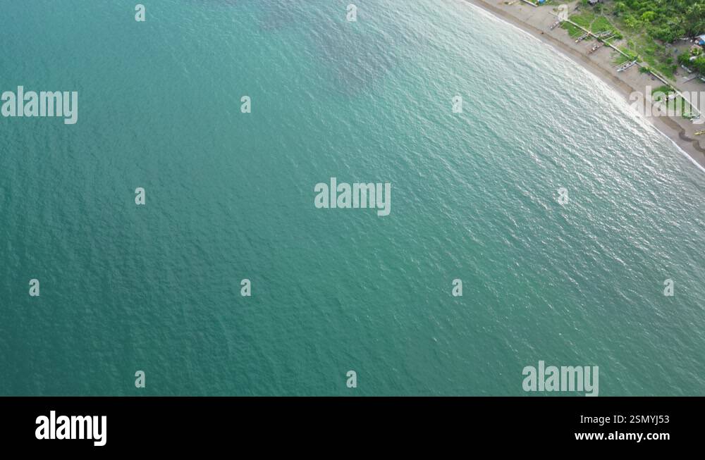 Seascape And Coastal Town Of Virac, Catanduanes, Philippines - Aerial ...
