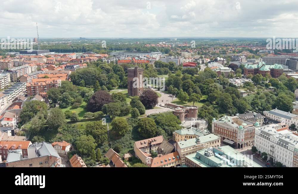 Helsingborg, Sweden. Karnan - Surviving 35-meter tower of a medieval ...