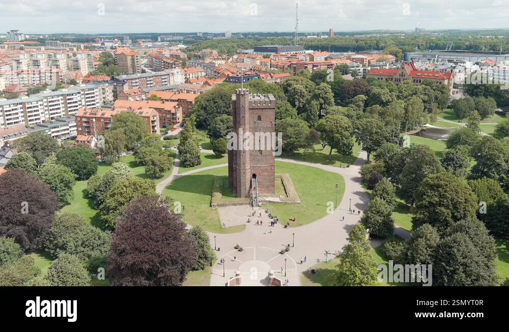 Helsingborg, Sweden. Karnan - Surviving 35-meter tower of a medieval ...