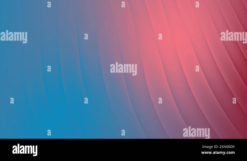 Curved lines blue red gradient background creates dynamic Stock Video ...