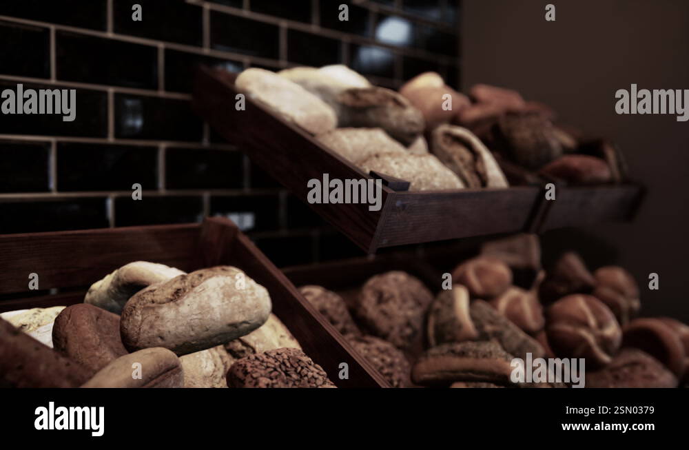 Assorted fresh bread varieties Stock Videos & Footage - HD and 4K Video ...
