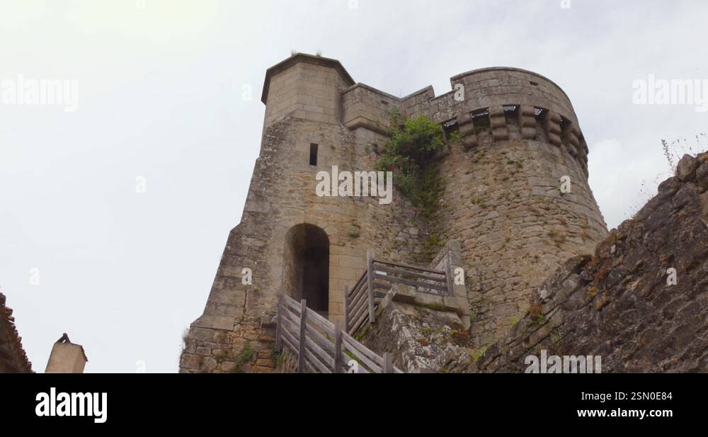 The Timeless Medieval Architecture of Parthenay Tower Castle in ...