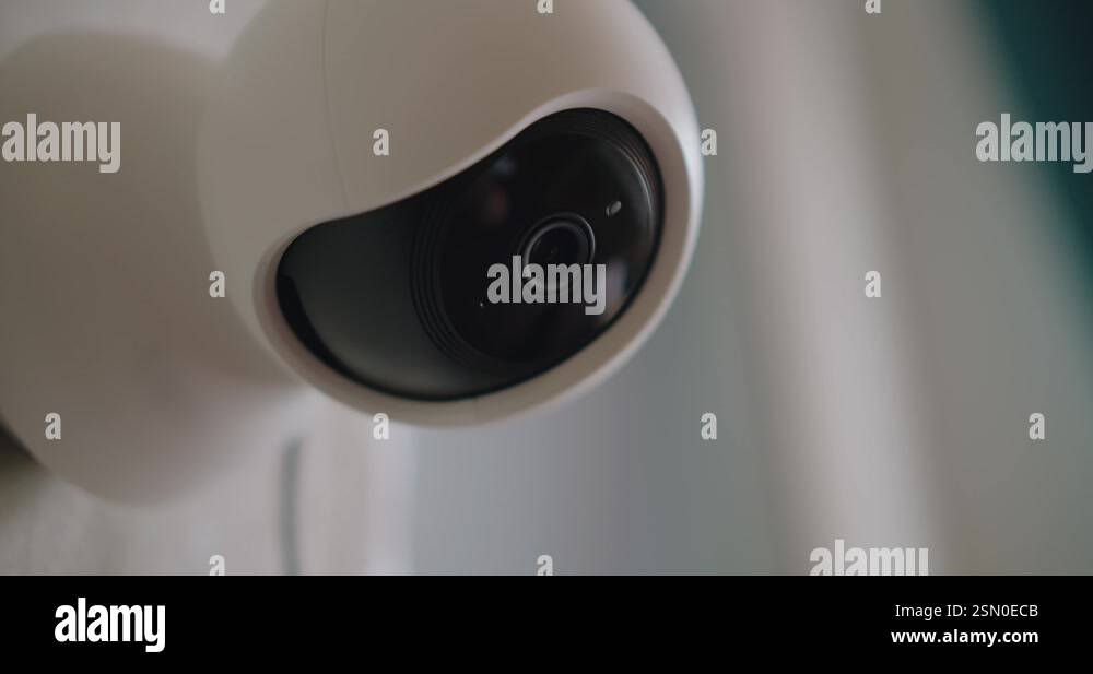 Security camera. CCTV, secure, monitoring concept Stock Video Footage ...