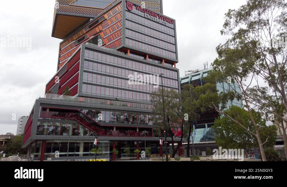 Western Sydney University (WSU) unique modern campus building Stock ...