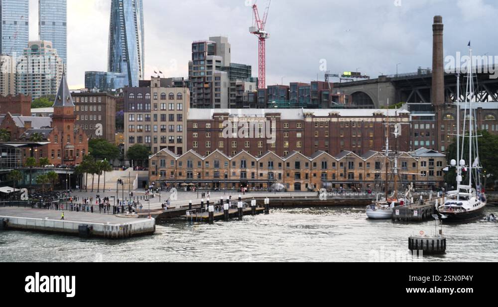 The ASN Co building and Campbell's Stores,Sydney, New South Wales Stock ...