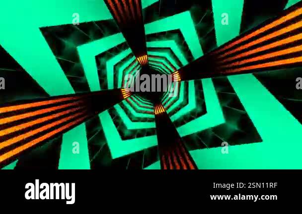 Exciting VJ loop on an abstract background with smooth flowing images. Ideal for creating a ...