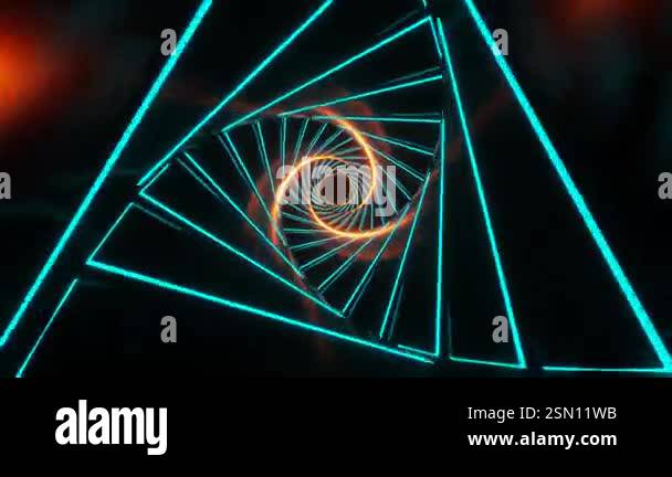 Exciting VJ loop on an abstract background with smooth flowing images ...