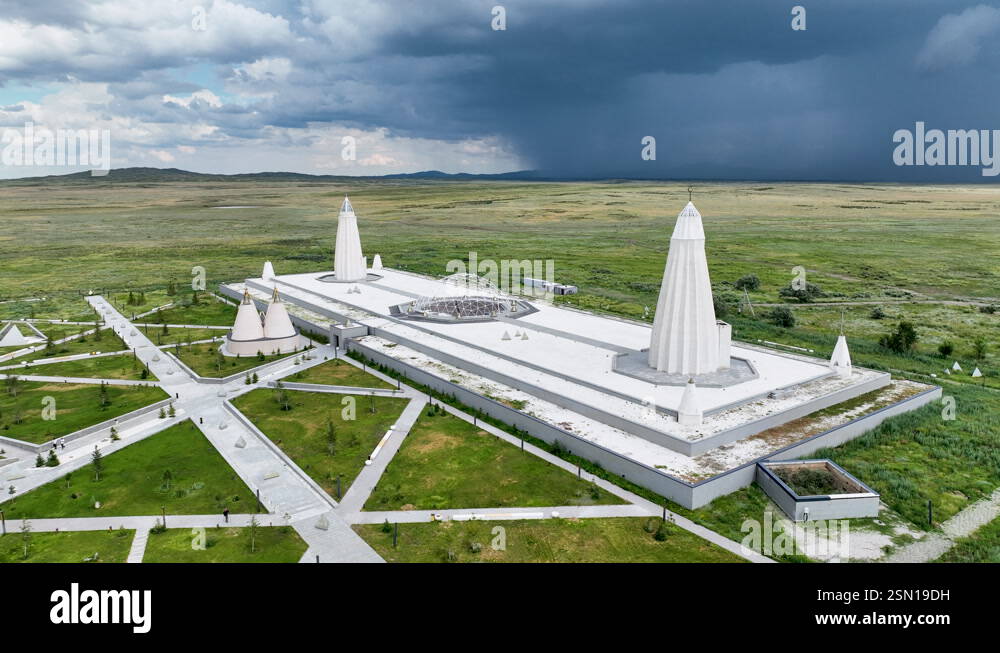 Mausoleum of Abai: 200m x 65m, combines two burials – Abai and Shakarim ...