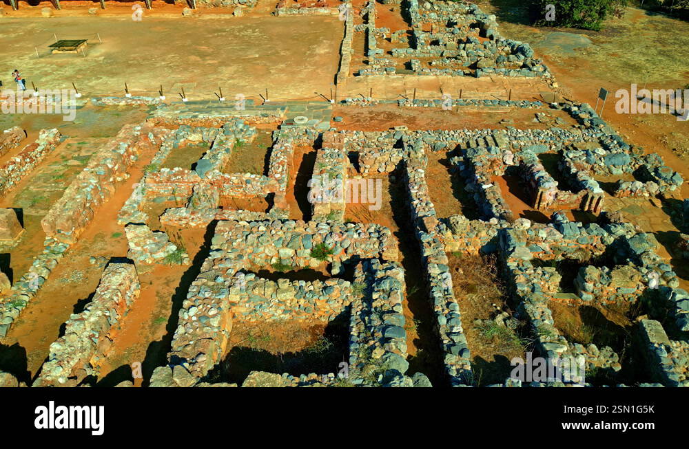 Hall of the Double Axes palace ruins in King Minos, Knossos Crete ...