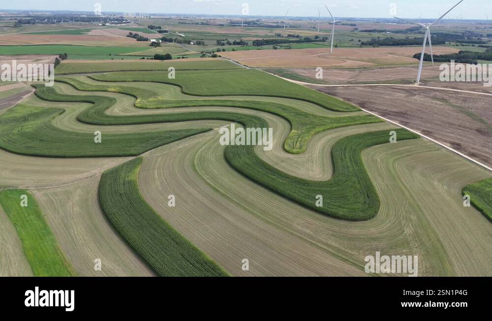 Contour Farming is a practice that involves performing farming across a ...