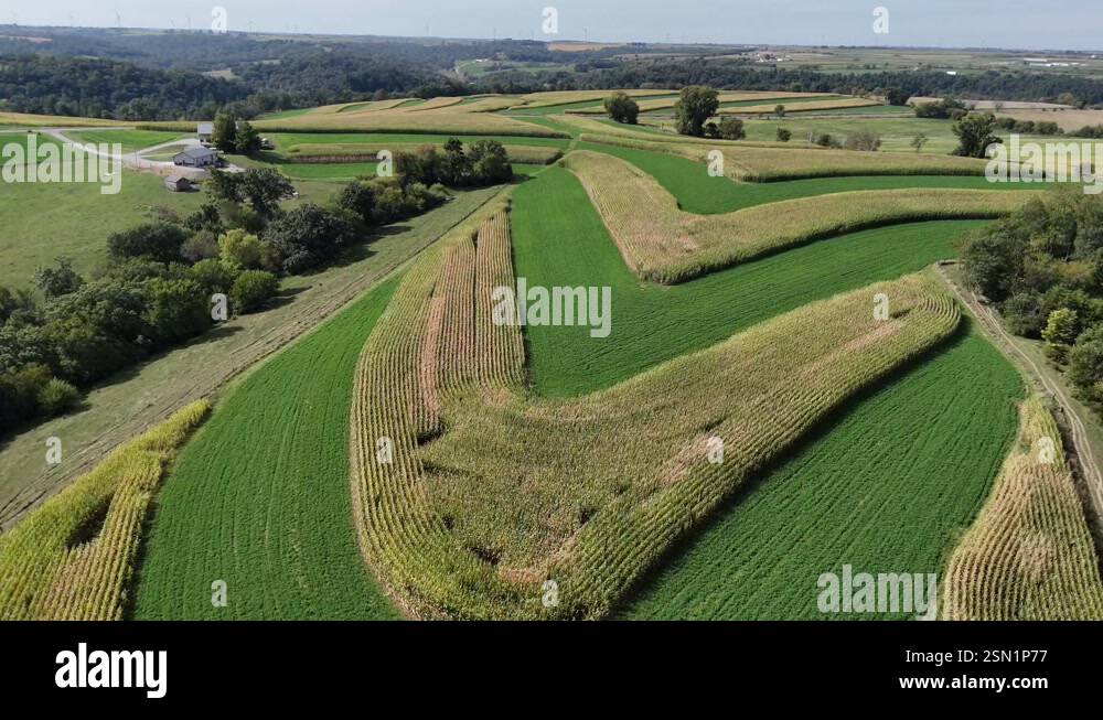 Contour Farming is a practice that involves performing farming across a ...