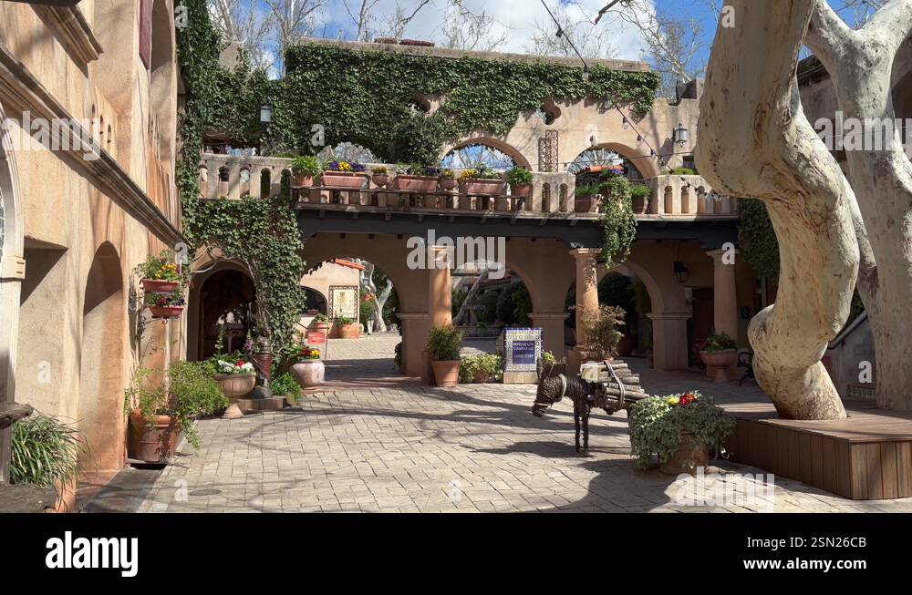 Beautiful courtyard in colonial Stock Videos & Footage - HD and 4K ...