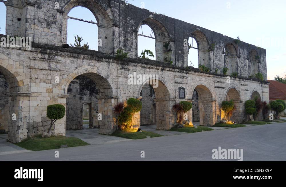 Cebu, Philippines - 09/24/2024: Scenic Sunset View of Cuartel Ruins ...