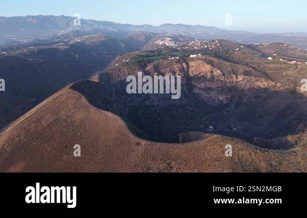 Witness the breathtaking landscape of the volcano crater on Gran ...