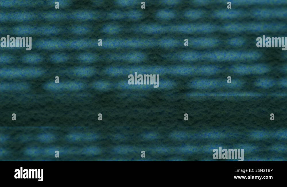 In a nostalgic setup, a retro TV displays static on its screen ...