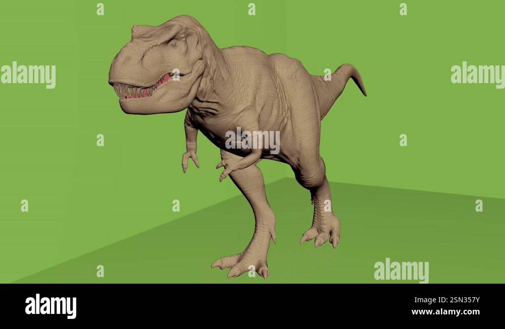 t-rex green screen chroma key-raptor green screen Stock Video Footage ...