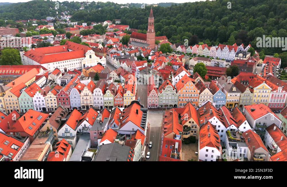 Capture the stunning juxtaposition of historic buildings and modern ...
