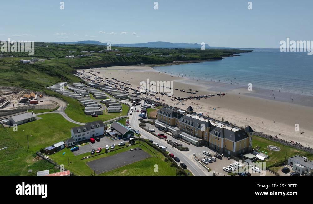 The Sandhouse Hotel, Rossnowlagh Beach, County Donegal, Ireland, June ...
