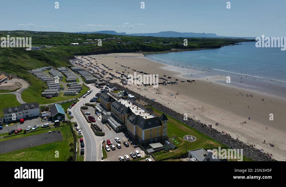 The Sandhouse Hotel, Rossnowlagh Beach, County Donegal, Ireland, June ...
