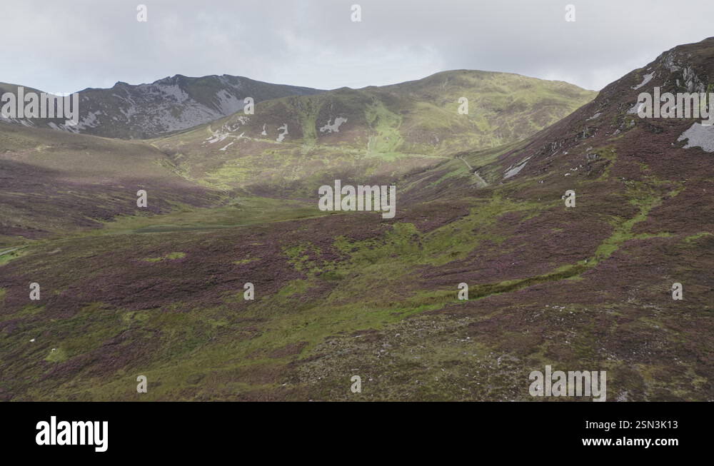 Explore the stunning terrain of County Donegal in Ireland from above ...