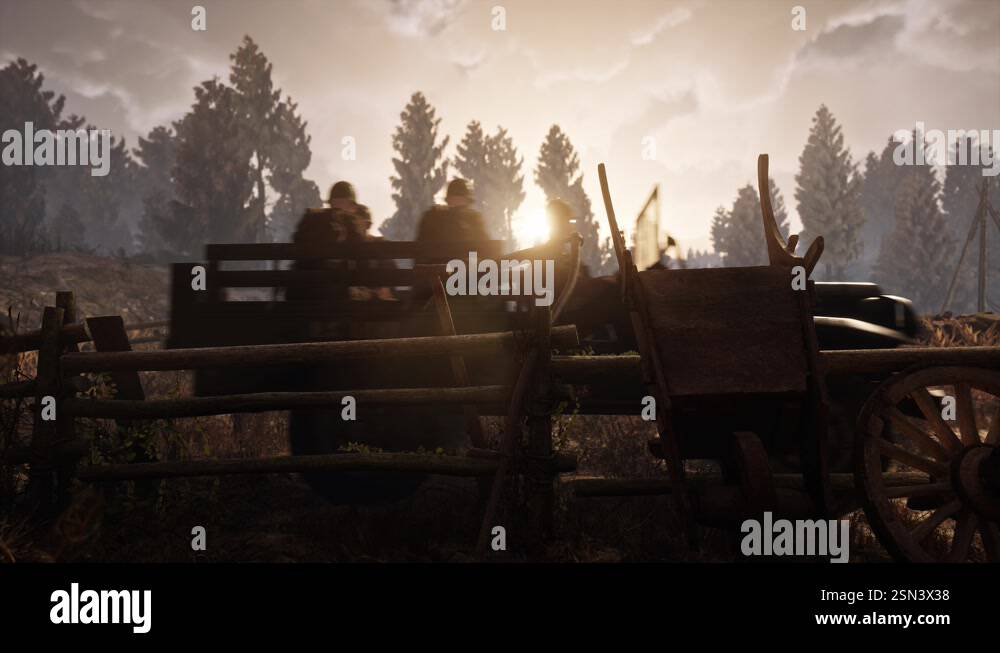 A soldier's reflection on war amid a serene landscape in World War II ...