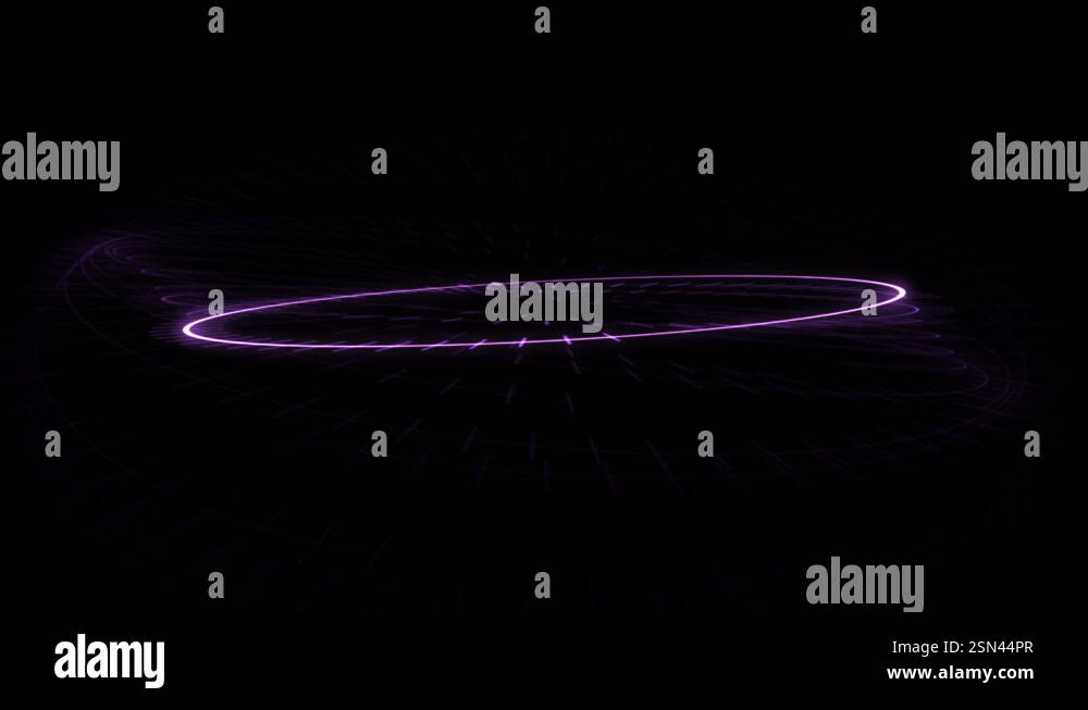 3D Circle Radial Patterns Audio Reactive Spinning Purple Animation Loop ...