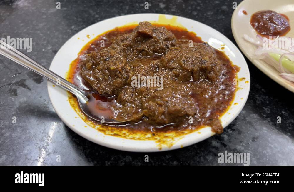 Delicious mutton curry or mutton kossa with Bengali recipe style in ...