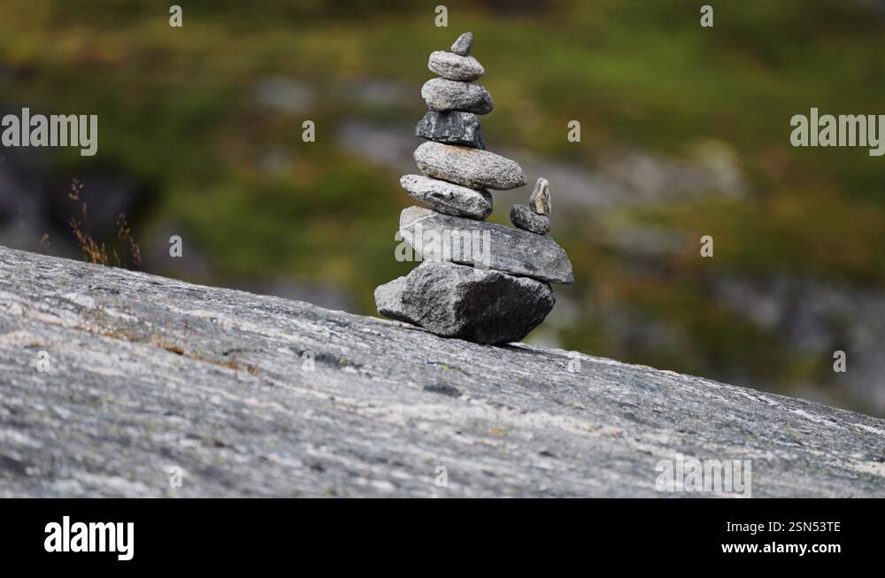 Rock balanced stack rocks Stock Videos & Footage - HD and 4K Video ...