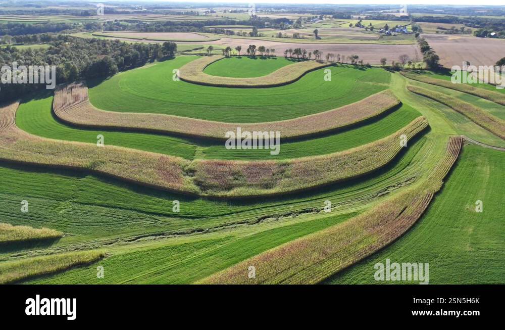 Contour Farming is a practice that involves performing farming across a ...