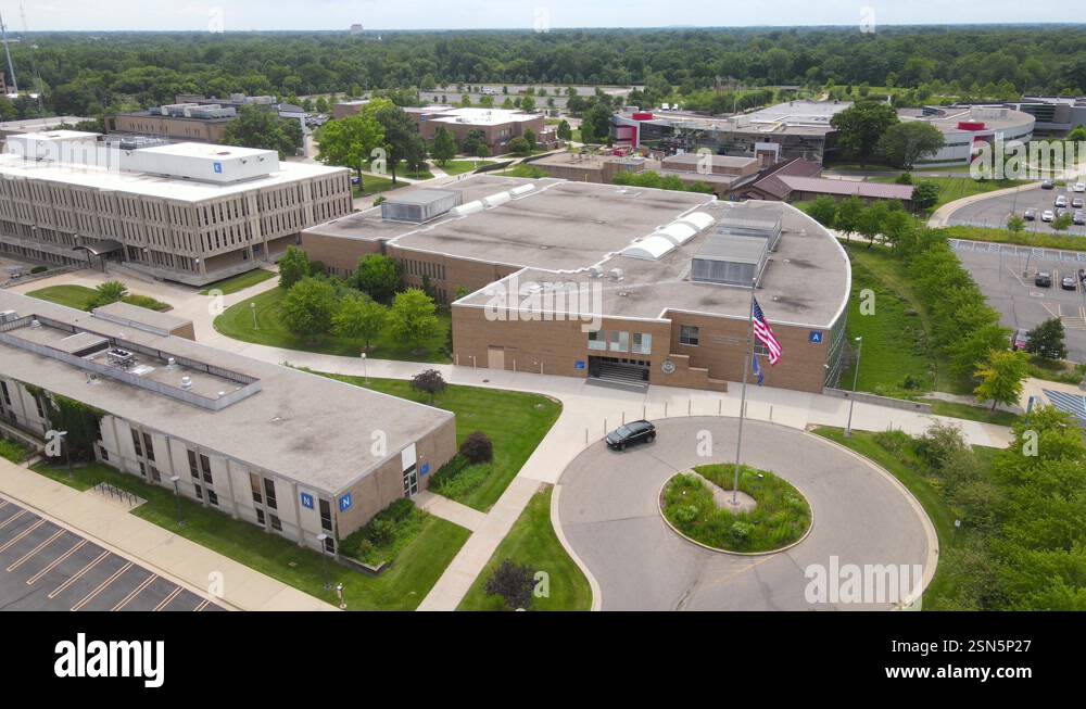 Dearborn, United States - 06/22/2024: Henry Ford College, Dearborn ...