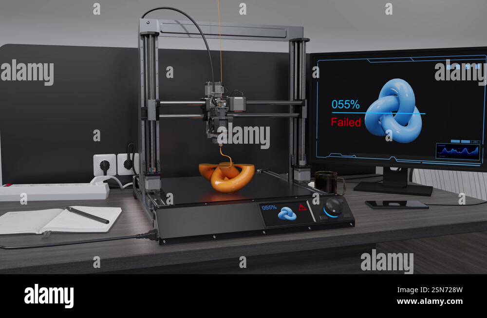 Render 3d printer Stock Videos & Footage - HD and 4K Video Clips - Alamy