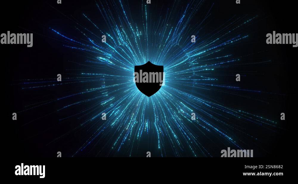 A futuristic shield, pulsating with energy, spherical force field Stock ...