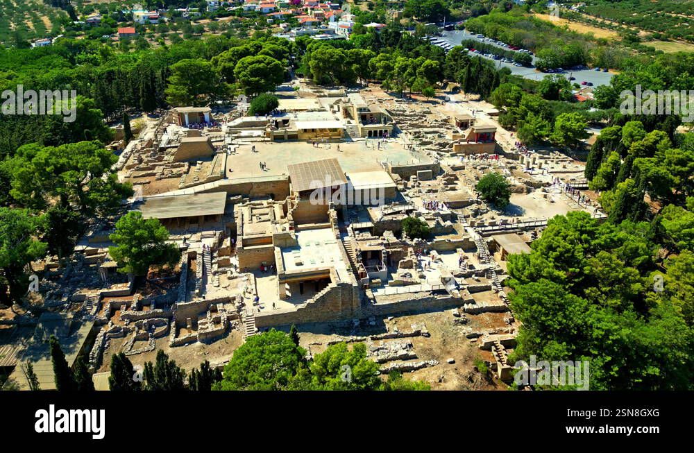Knossos palace aerial Stock Videos & Footage - HD and 4K Video Clips ...