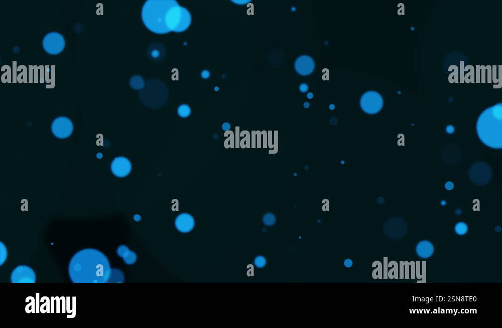 Abstract animation blue bokeh particles Stock Videos & Footage - HD and ...