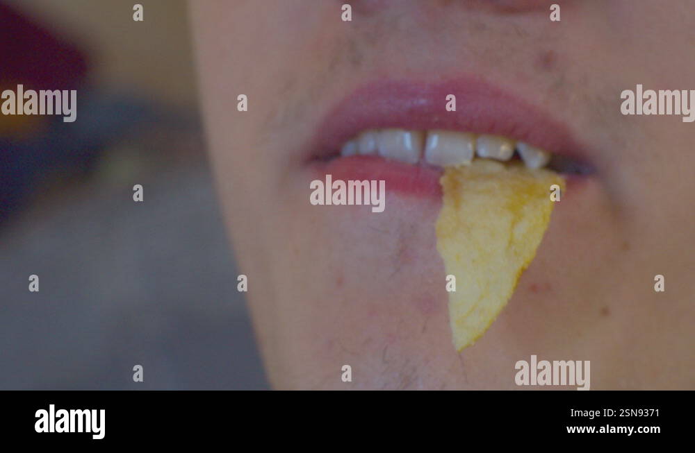 Chips mouth Stock Videos & Footage - HD and 4K Video Clips - Alamy