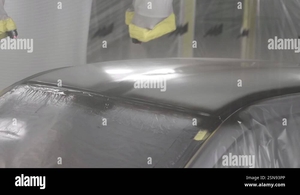 Car manufacturing spraying Stock Videos & Footage - HD and 4K Video ...