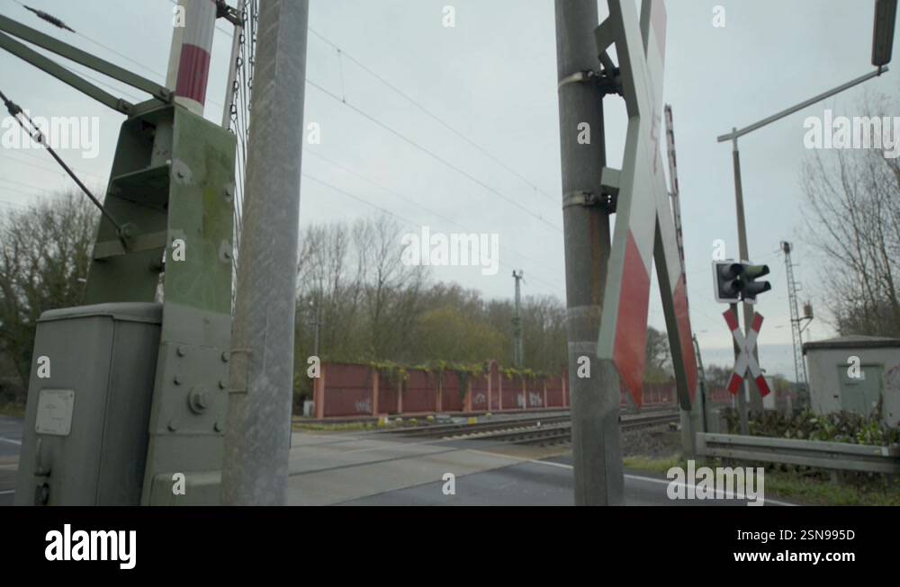 Railroad rail crossing sign rural Stock Videos & Footage - HD and 4K ...
