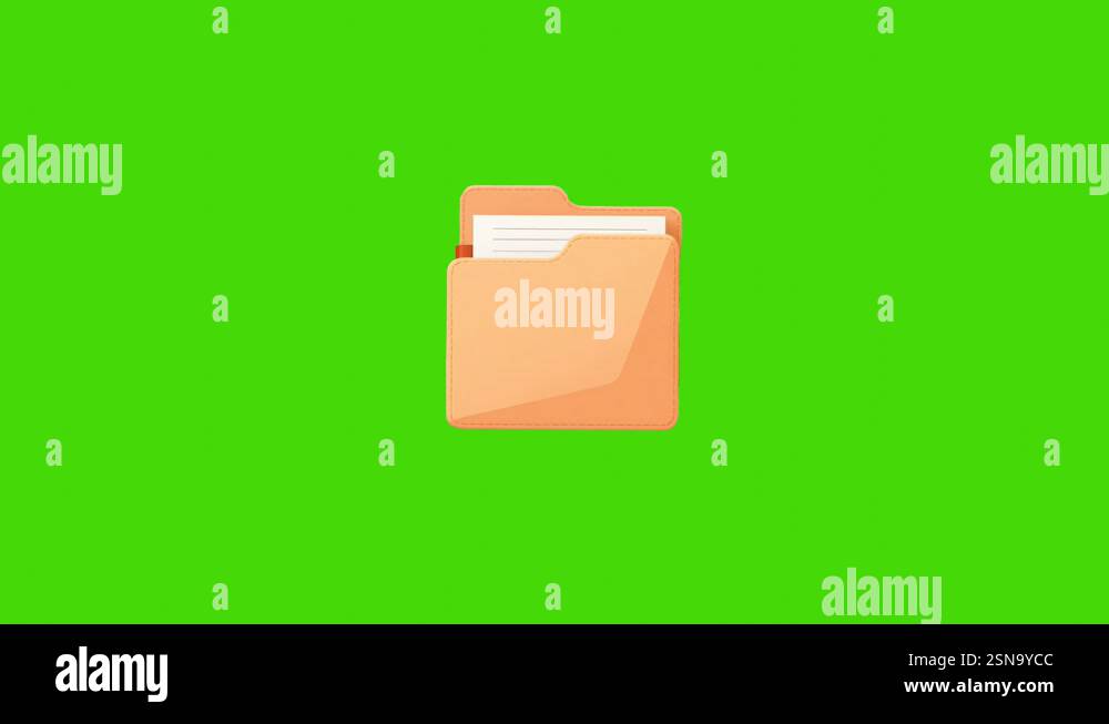 Folder document isolated icon Stock Videos & Footage - HD and 4K Video ...
