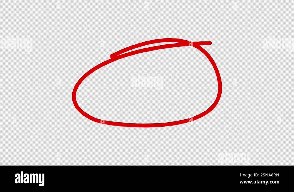 Hand drawn red circle Stock Videos & Footage - HD and 4K Video Clips ...
