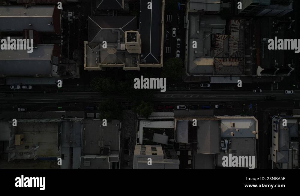 High flyover street dusk aerial Stock Videos & Footage - HD and 4K ...