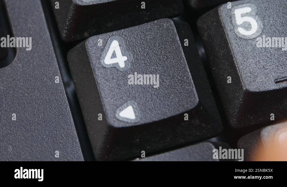 Number 4 key Stock Videos & Footage - HD and 4K Video Clips - Alamy