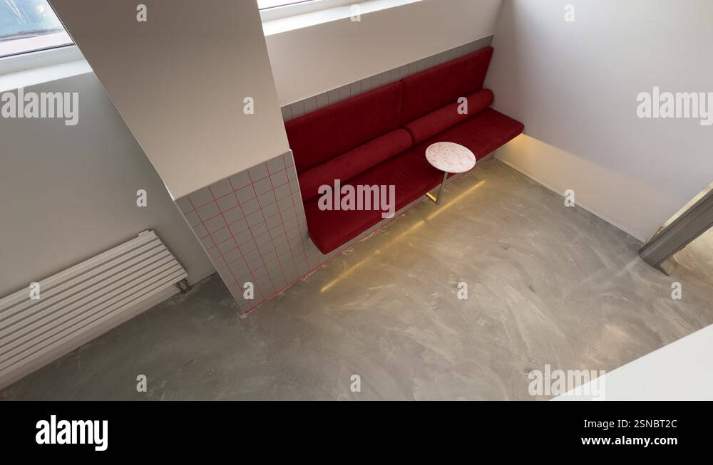 Red cafe seating Stock Videos & Footage - HD and 4K Video Clips - Alamy
